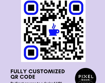 Custom QR Code Digital Download - Etsy