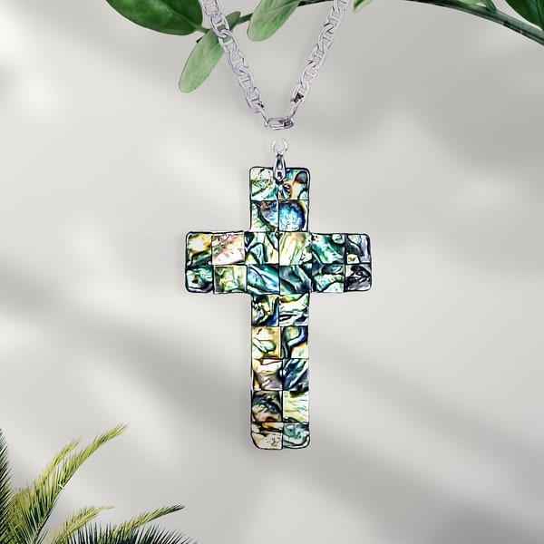 Abalone Necklace - Etsy