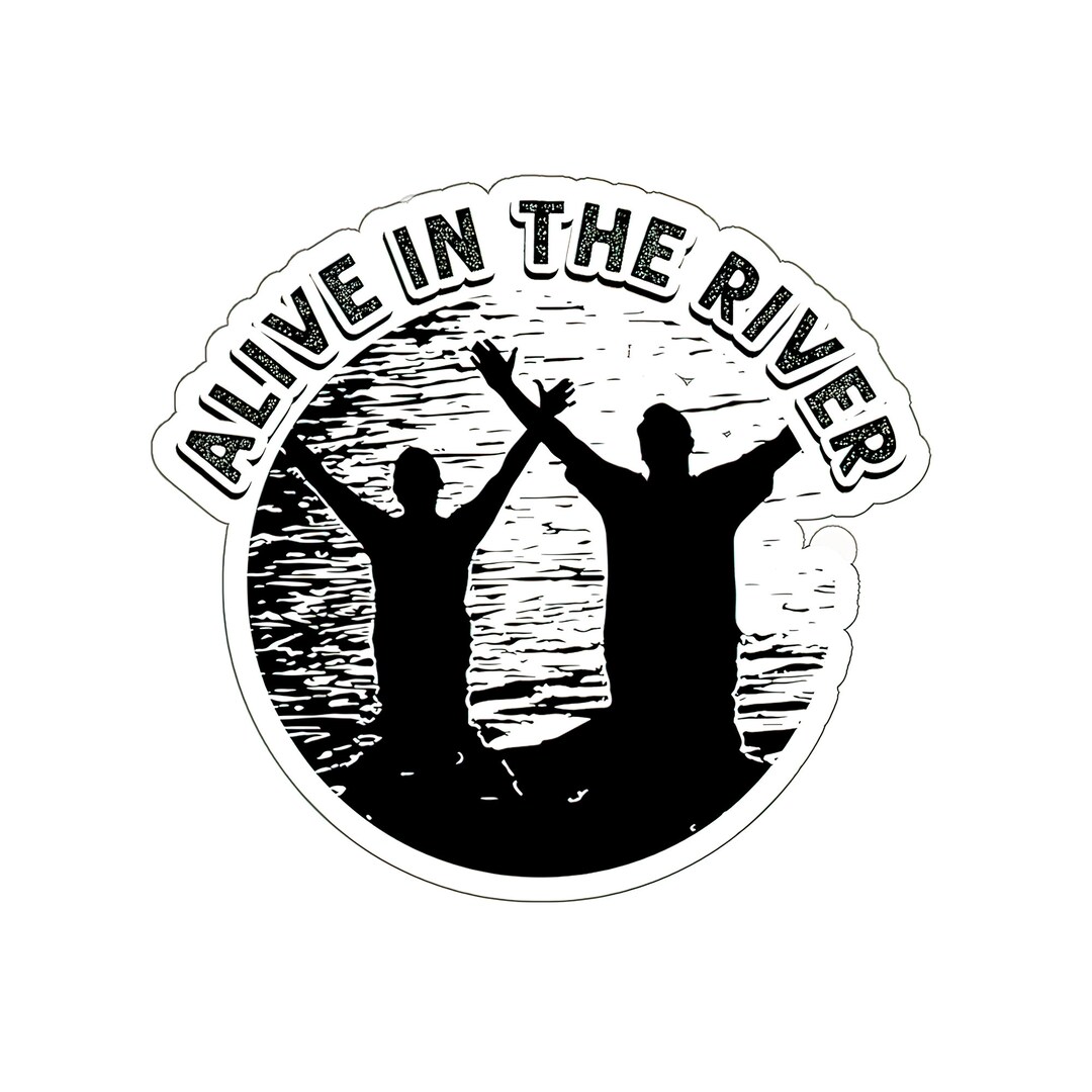 Kiss-cut Stickers "alive in the River" in 4 Sizes - Etsy