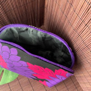 Purple and Pink African Print Fabric Ntoma Ankara Kitenge | Etsy