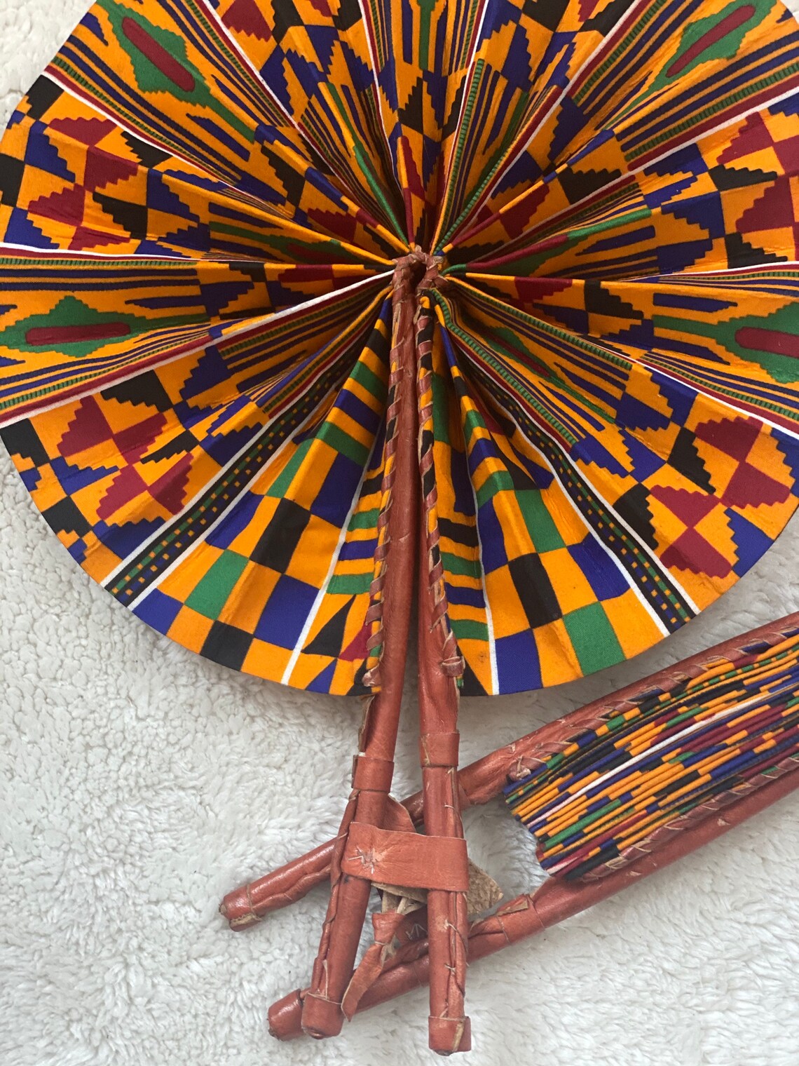 Kente African Print Fabric Ntoma Ankara Kitenge Handheld - Etsy