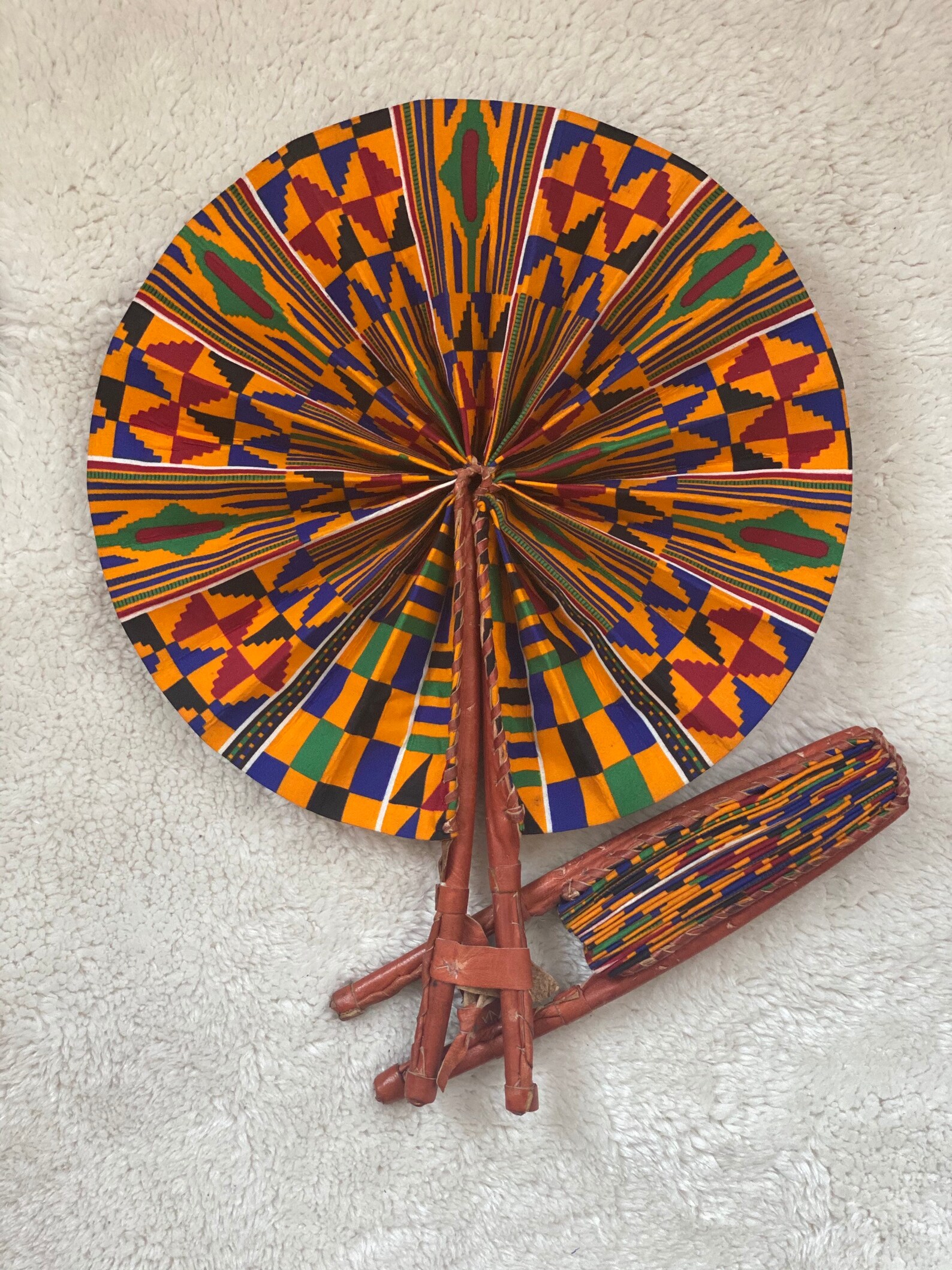 Kente African Print Fabric Ntoma Ankara Kitenge Handheld - Etsy
