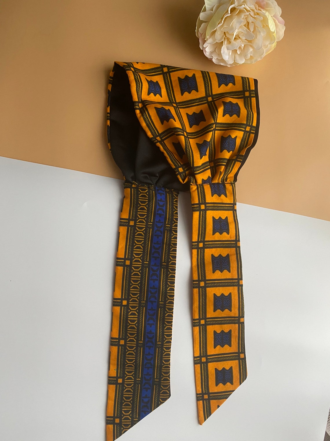 African Print Fabric Ntoma Ankara Kitenge Handmade Headband Head Wrap ...