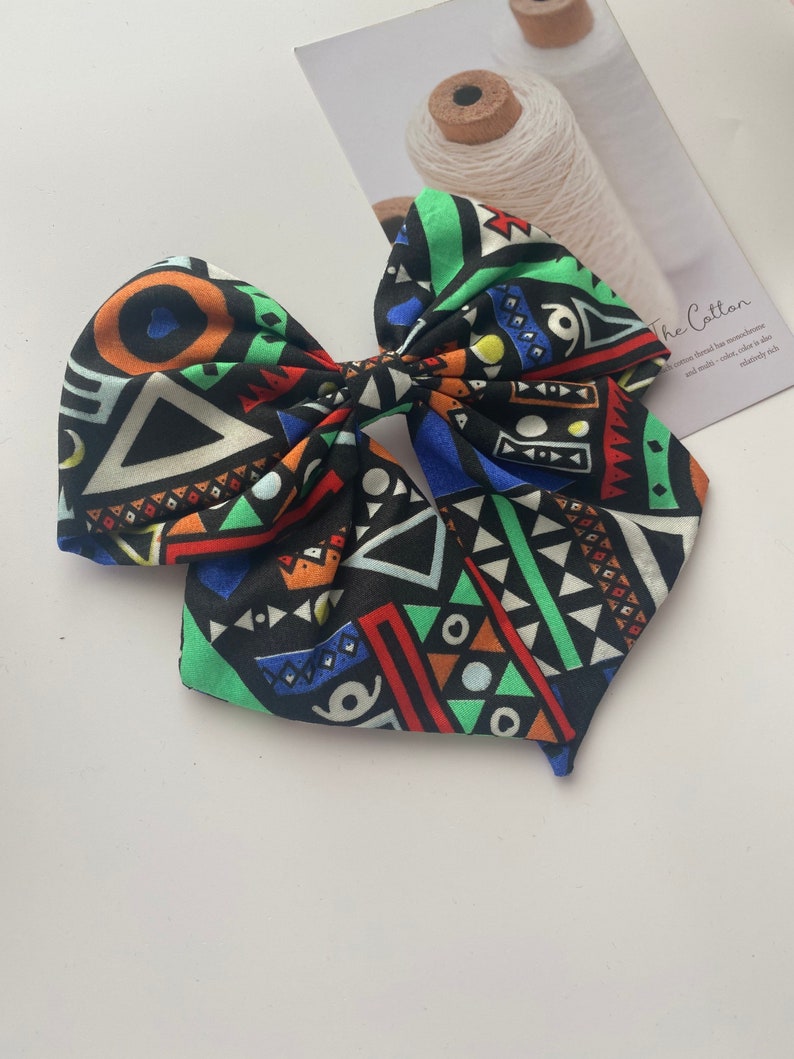 Large African Print Fabric Ntoma Ankara Kitenge Handmade Hair - Etsy