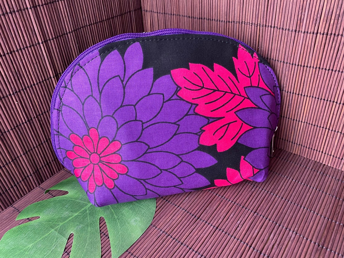 Purple and Pink African Print Fabric Ntoma Ankara Kitenge | Etsy