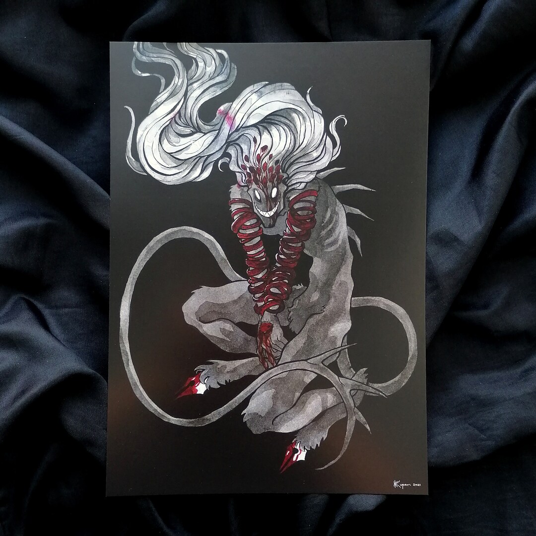 Inspiration Demon - A4 Print - Etsy