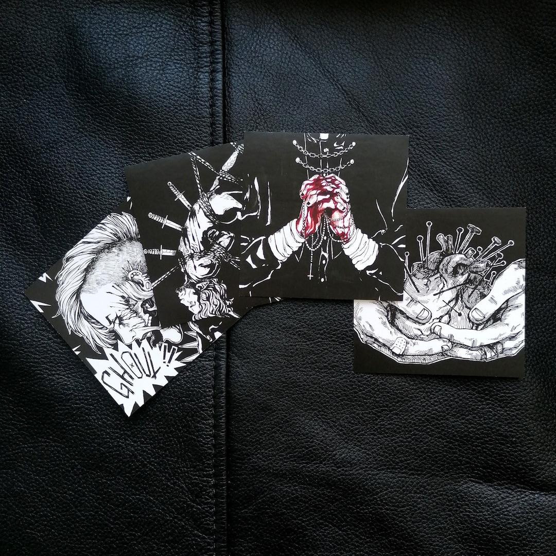 Ink Illustration Stickers - Etsy