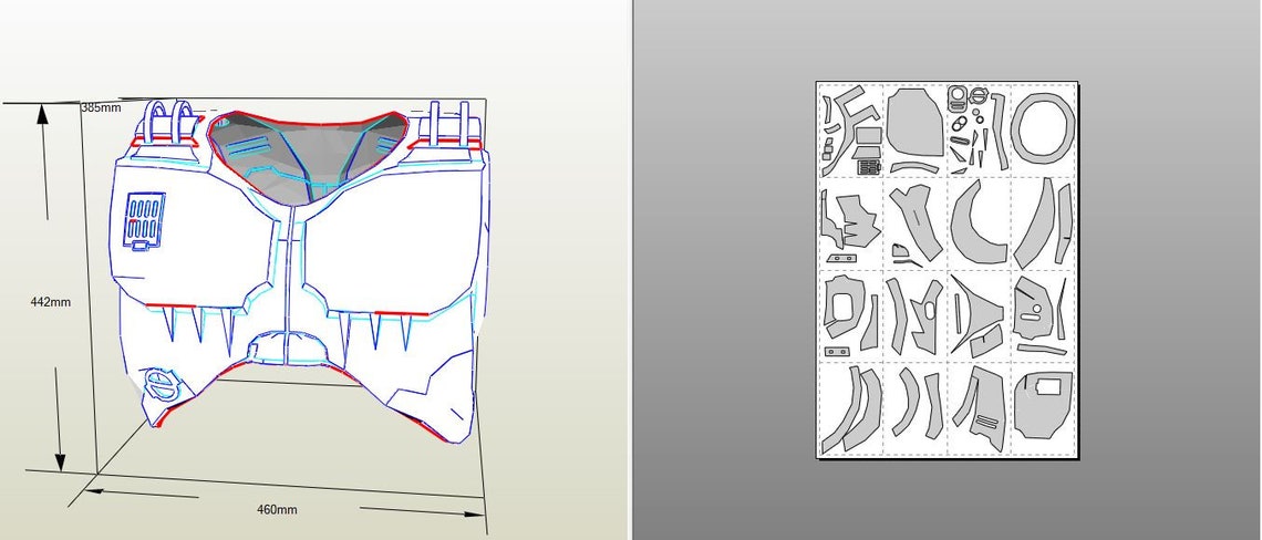 Robot Cops Pepakura and Pdf Ready A4 Foam - Etsy