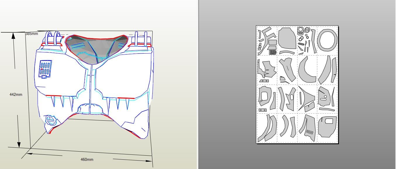 Robot Cops Pepakura and Pdf Ready A4 Foam - Etsy