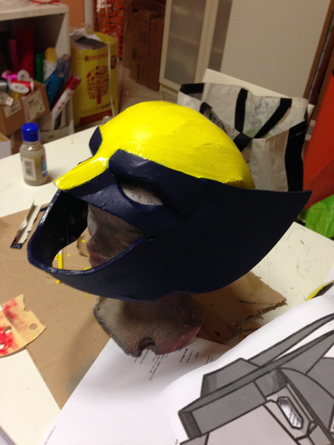 Wolv_erine- X 23, Unisex Foam/cardboard, Pepakua and Pdf A4 Ready - Etsy