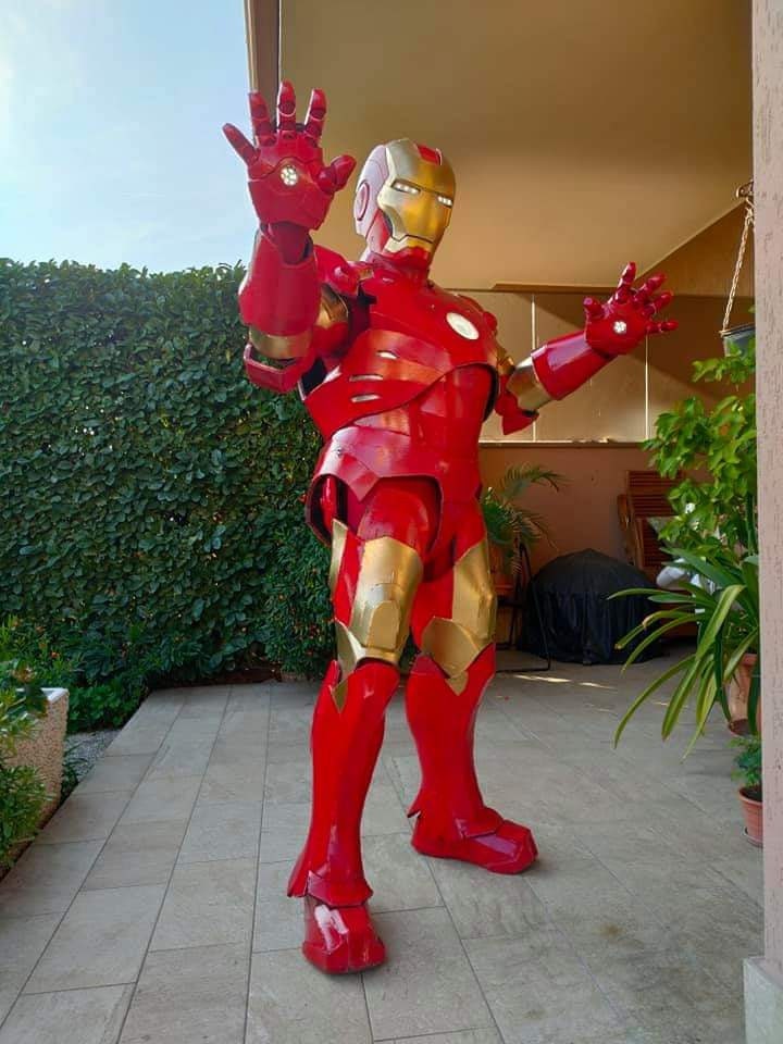 Iron Mann Vers. 2 /3 Pepakura and Pdf Foam A4 Ready - Etsy