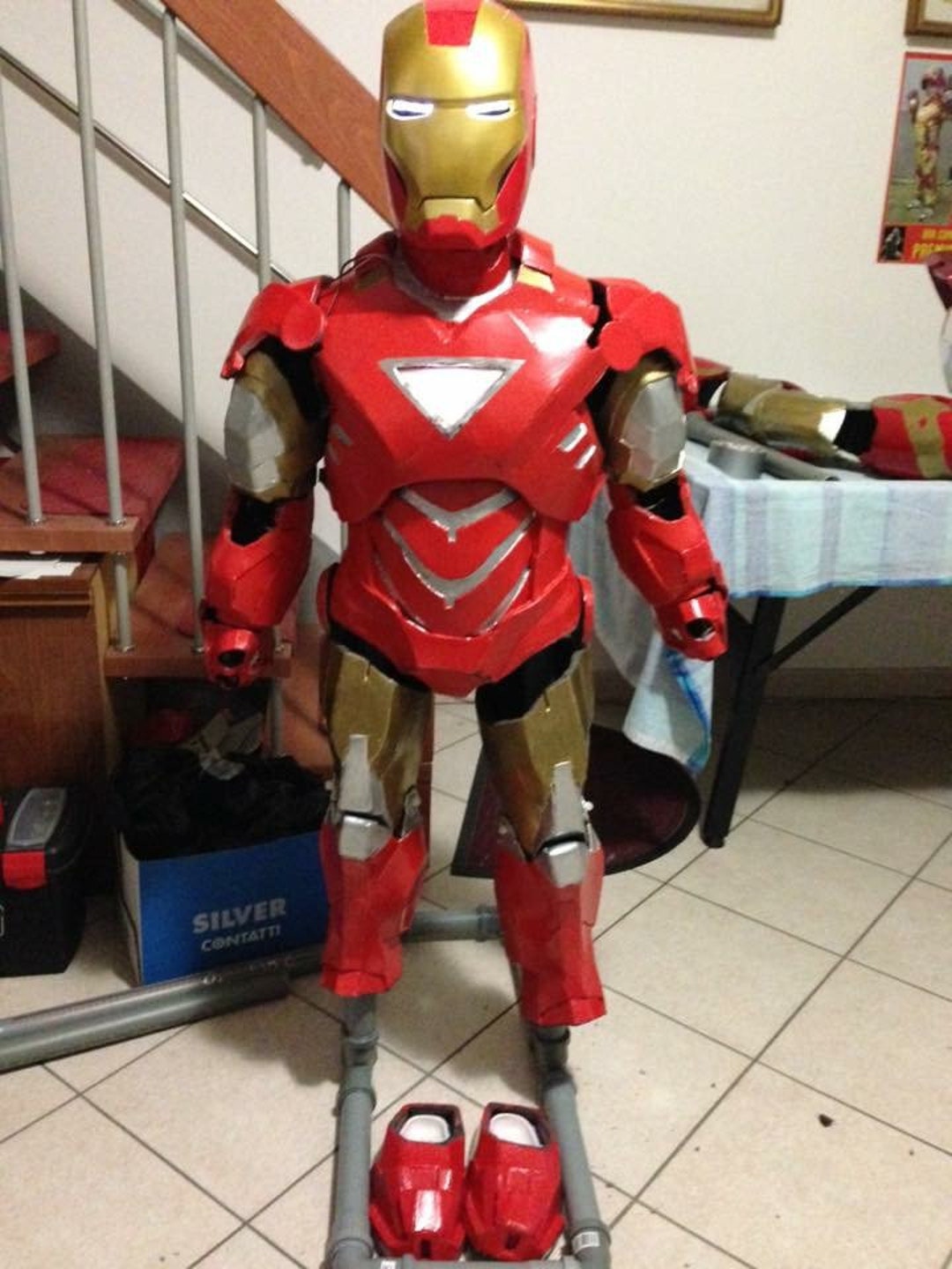 Iron Kid Vers. 4/ 6 Pepakura and Pdf A4 Ready - Etsy