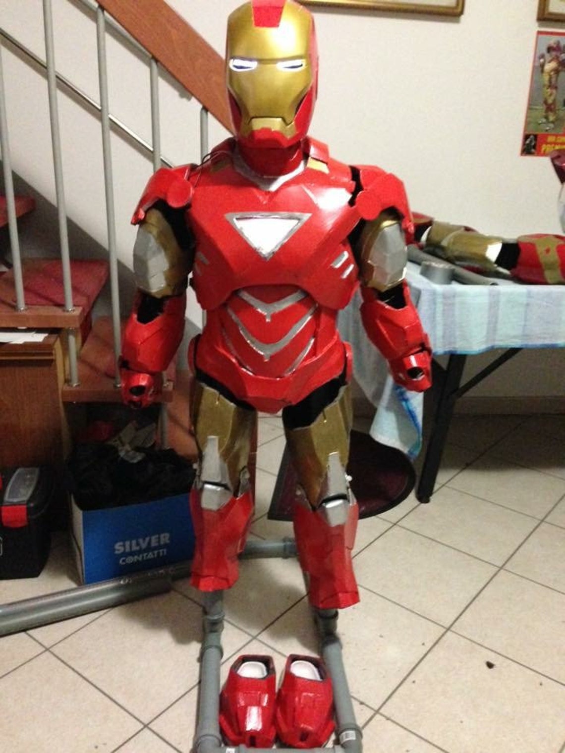 Iron Kid Vers. 4/ 6 Pepakura and Pdf A4 Ready - Etsy