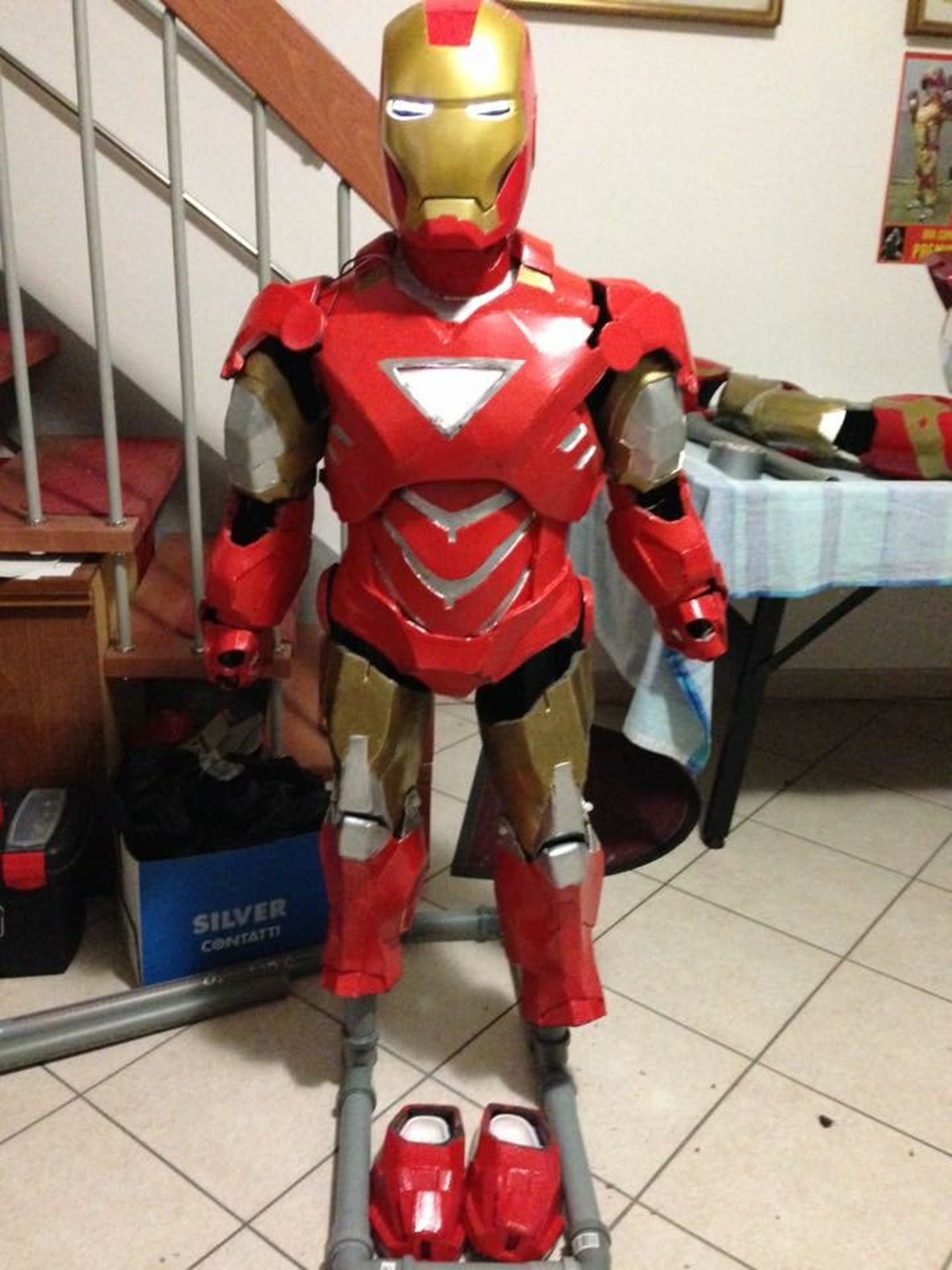 Iron Kid Vers. 4/ 6 Pepakura and Pdf A4 Ready - Etsy