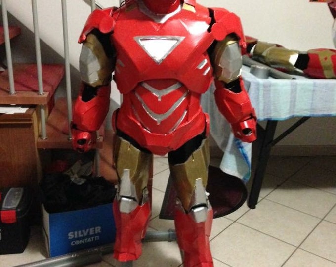 Iron Kid Vers. 4/ 6 Pepakura and Pdf A4 Ready - Etsy