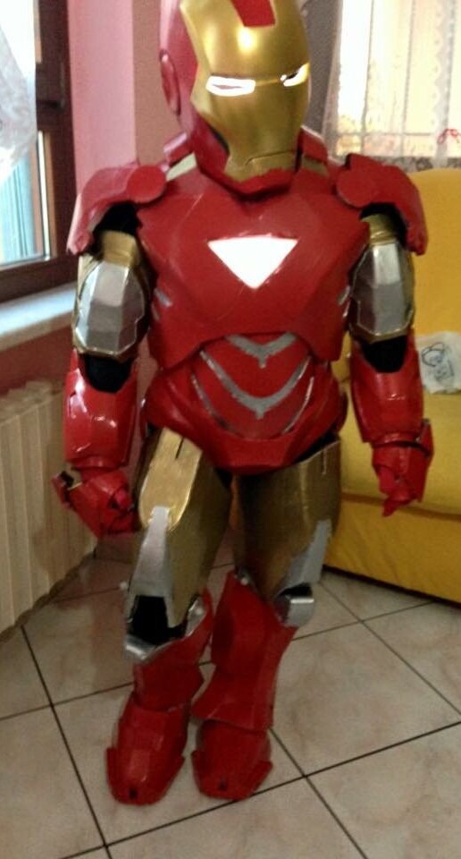 Iron Kid Vers. 4/ 6 Pepakura and Pdf A4 Ready - Etsy
