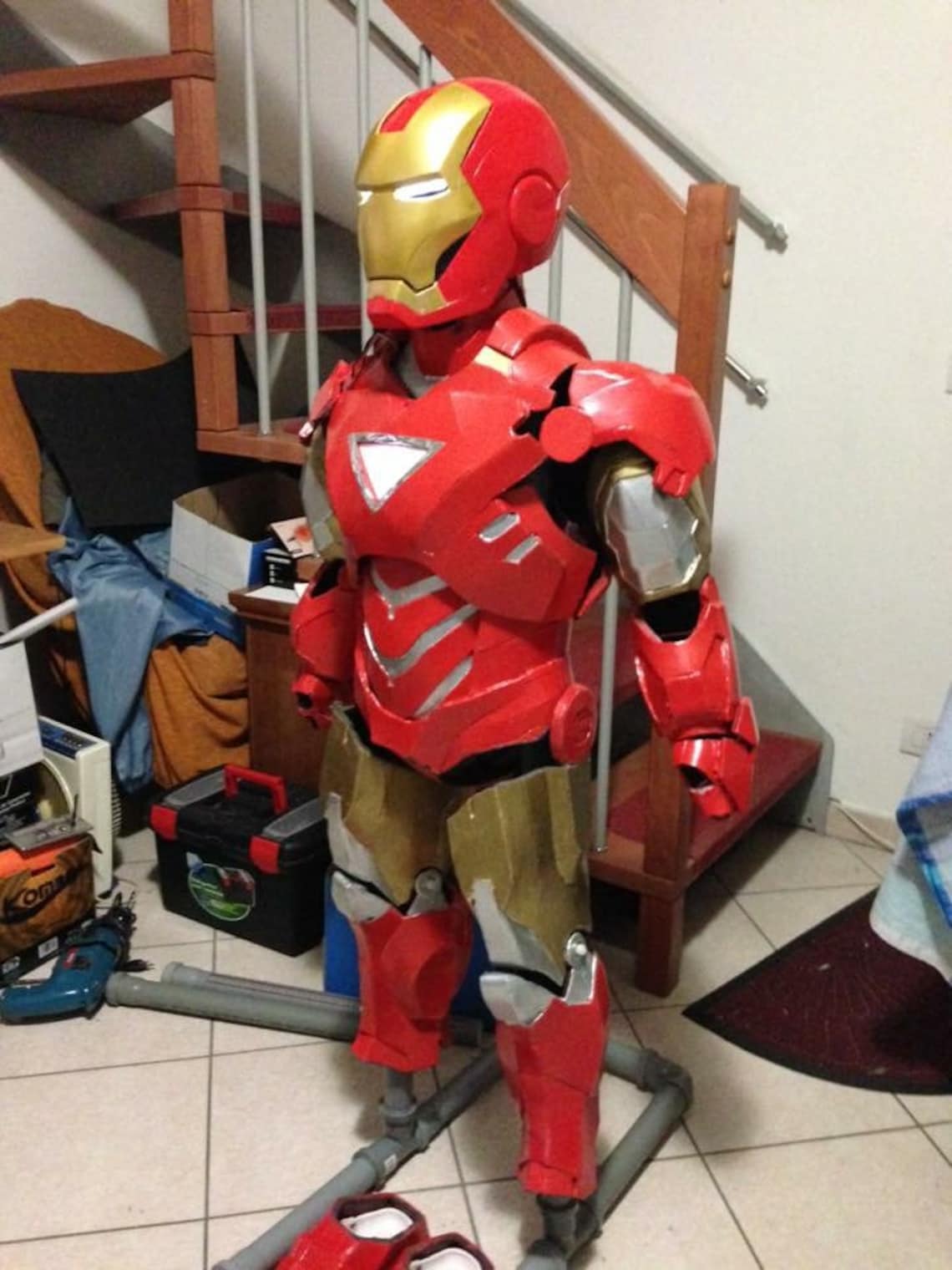 Iron Kid Vers. 4/ 6 Pepakura and Pdf A4 Ready - Etsy