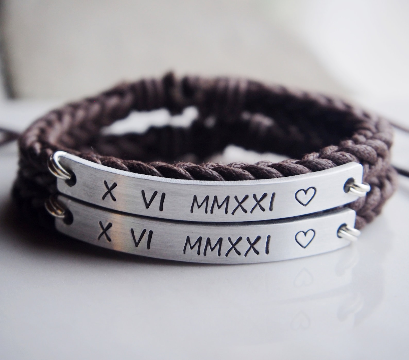 Couples Bracelets Couple Gift Couples Jewelry Braided - Etsy