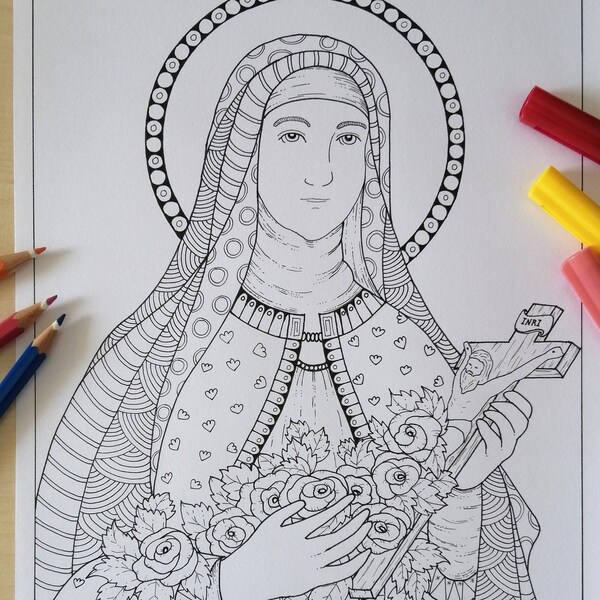 Saint Therese - Etsy