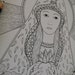 Mary's Immaculate Heart Coloring Page for Adult Printable Catholic ...