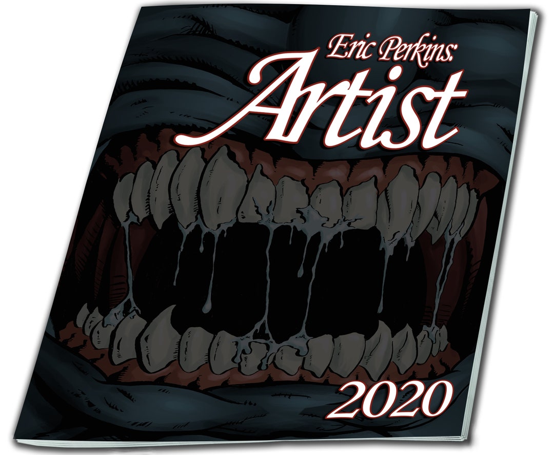 Eric Perkins: Artist 2020 Art Book Revised 2023 PDF Download - Etsy