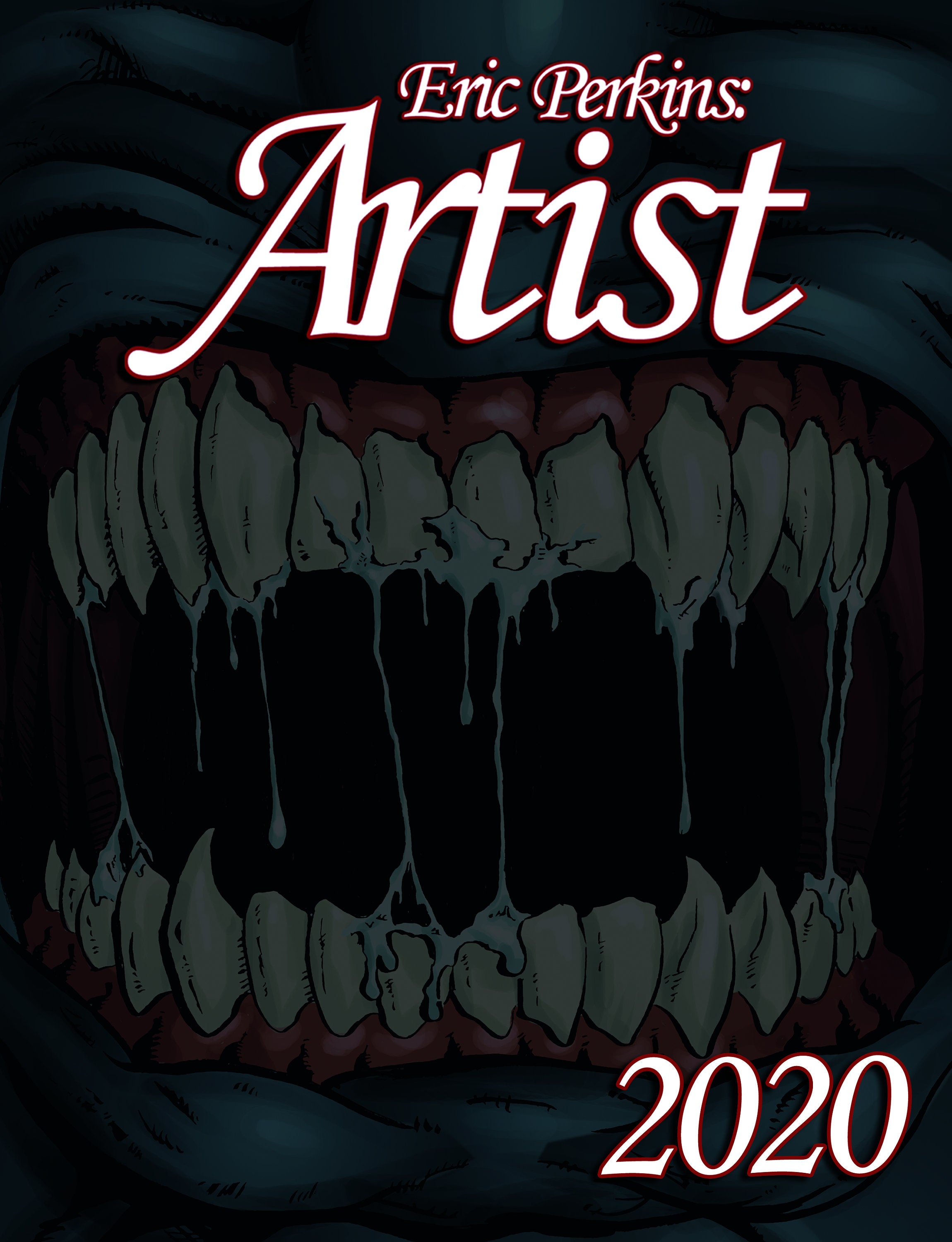 Eric Perkins: Artist 2020 Art Book Revised 2023 PDF Download - Etsy