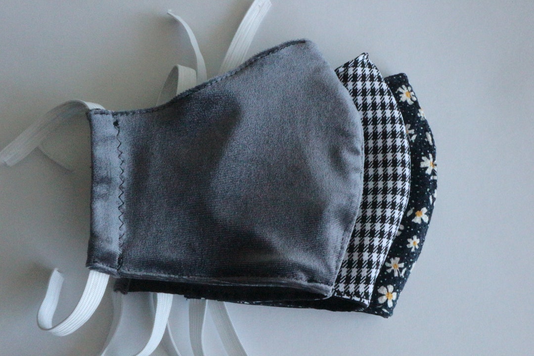 Washable Face Mask, Multi Color Options, Reusable Dust Mask, Two Layer ...