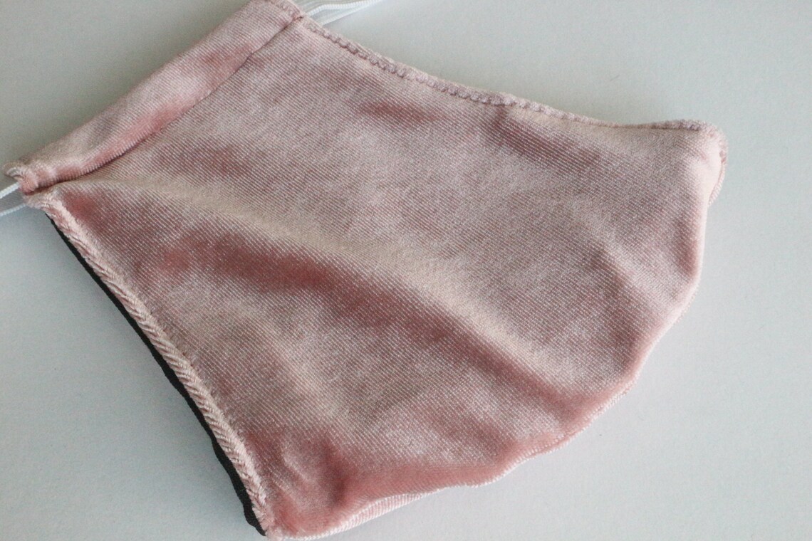 Dusty Pink Face Mask Multi Color Options Reusable Dust Mask - Etsy