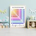 Multiplication Square Wall Poster, Times Table Square, Math Classroom ...