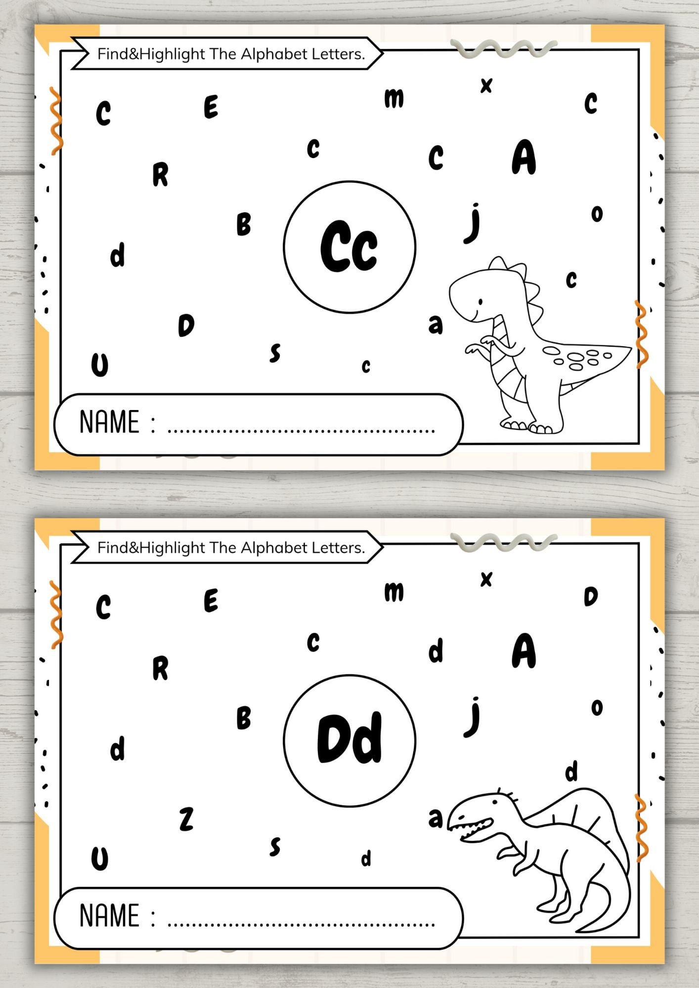 Alphabet Hunt! Alphabet Recognition Activity for All 26 Letters, A to Z ...