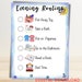 Morning and Evening Routine Chart Printable Kids Chore Chart - Etsy