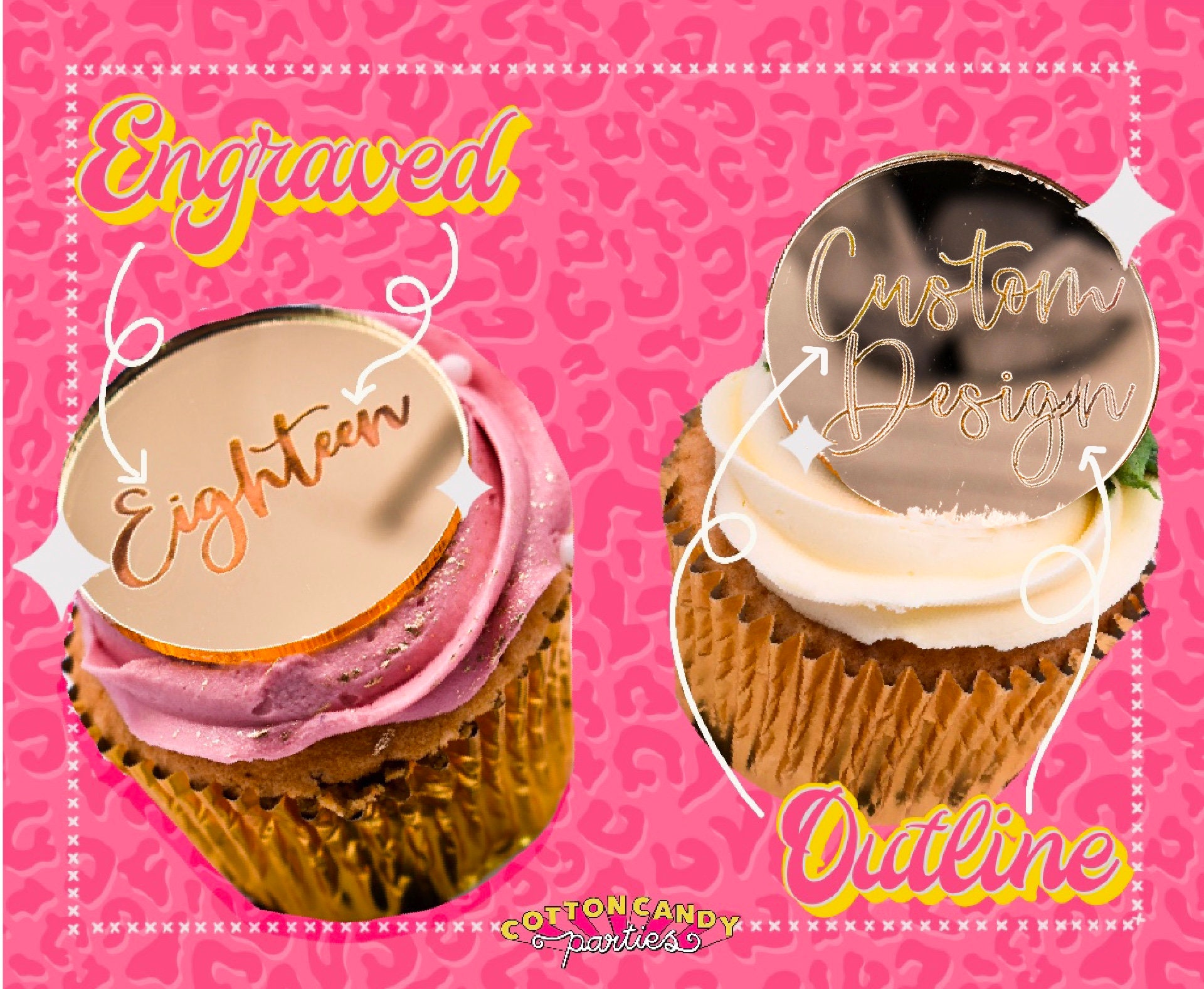 Paper, Party & Kids Party & Gifting Baking & Cake Decoration Fun Charm ...