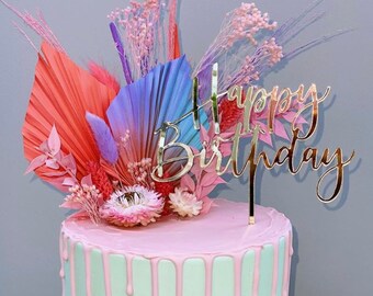 Hbd Cake Topper | Etsy