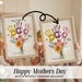 Mother's Day Craft Handprint Art Birthday Activity Floral Bouquet ...