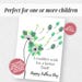 Dandelion Fingerprint Art for Dad, Printable Father’s Day Gift From ...