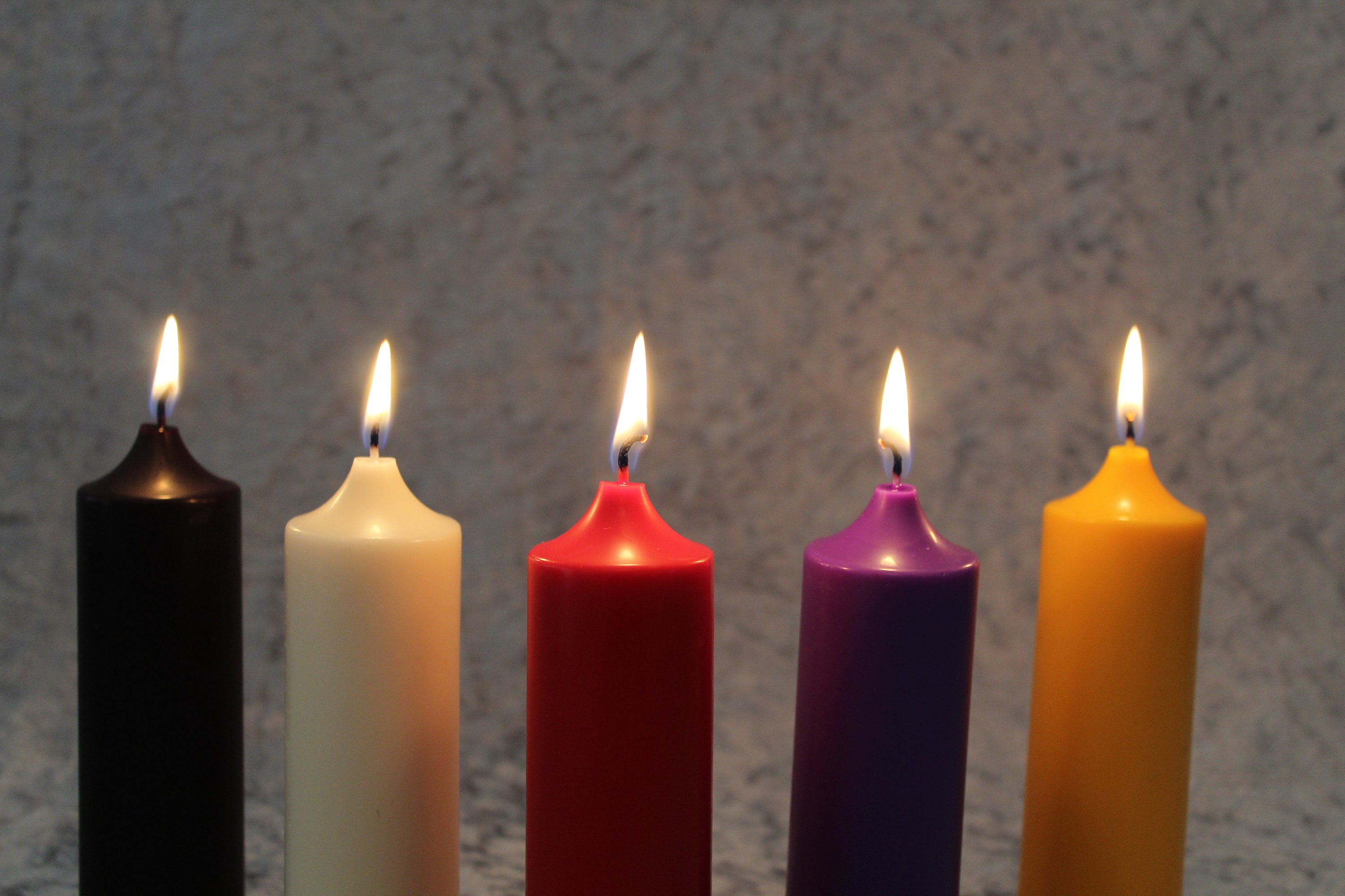 WAX PLAY CANDLES - Classic Collection - 5 Colour Set, 100% Soy Wax, Bondage Candles, Kinky Bdsm ...