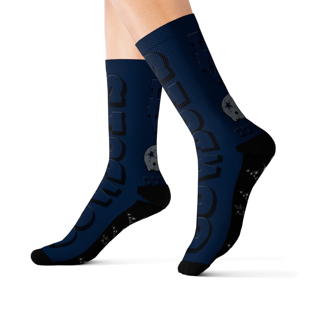 Dallas Cowboys NFL Sublimation Socks - Etsy Canada