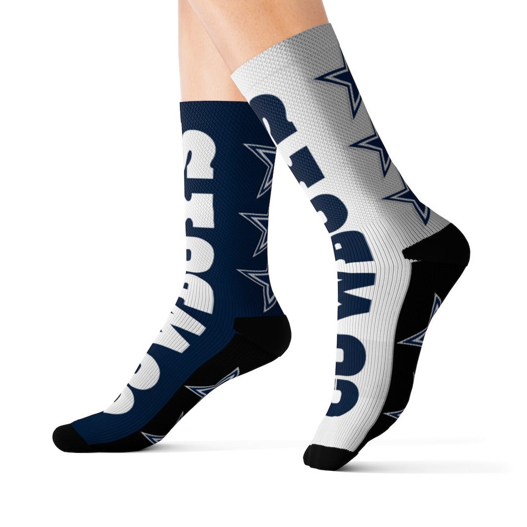 Dallas Cowboys NFL Sublimation Socks - Etsy