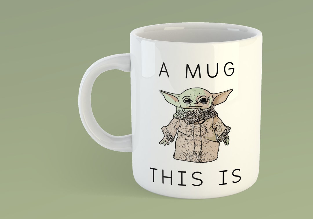 A Mug This is Green Space Baby Mug Office Humor New Job - Etsy