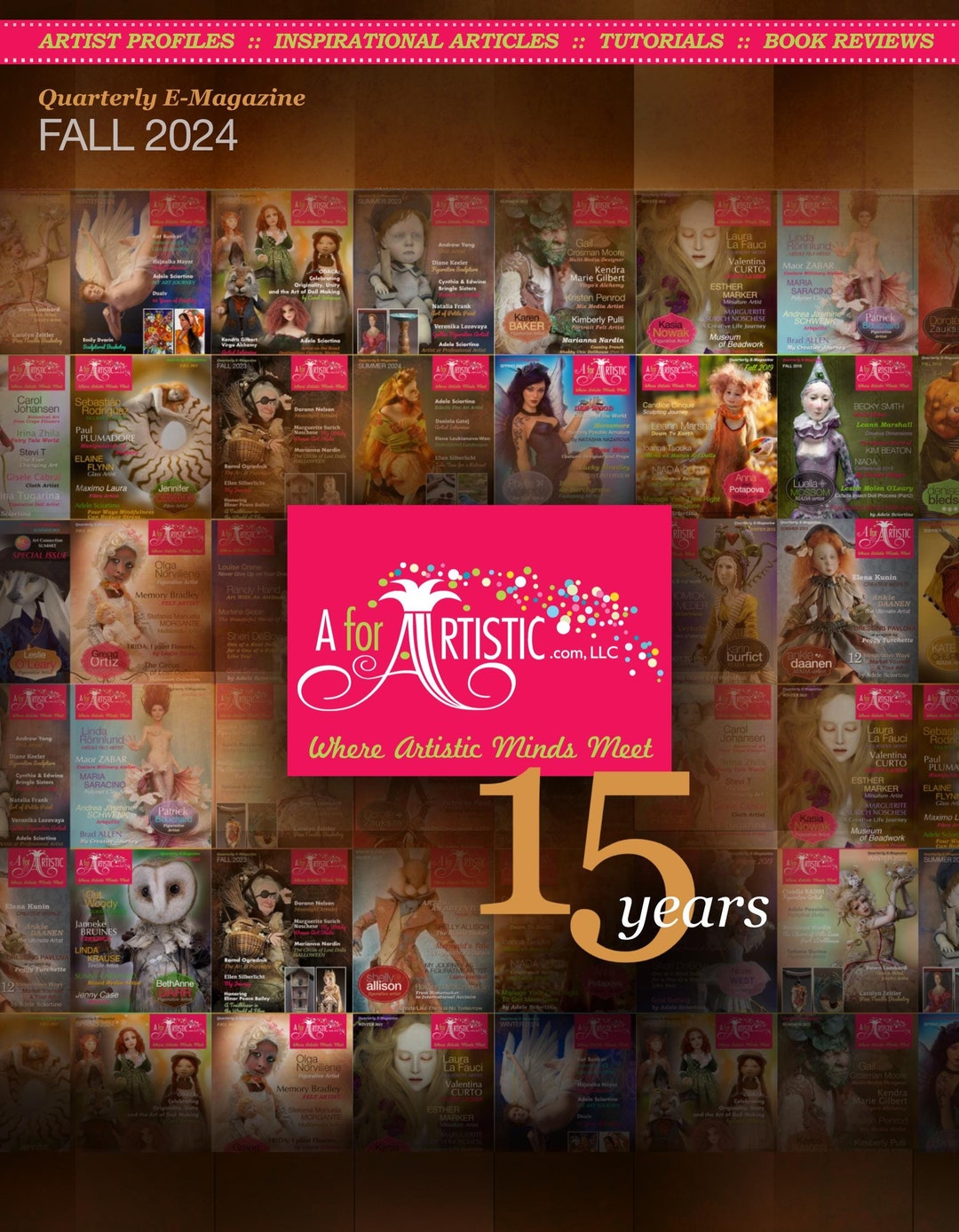 E-magazine - 2024 Fall/winter Issue Aforartistic Quarterly - Etsy