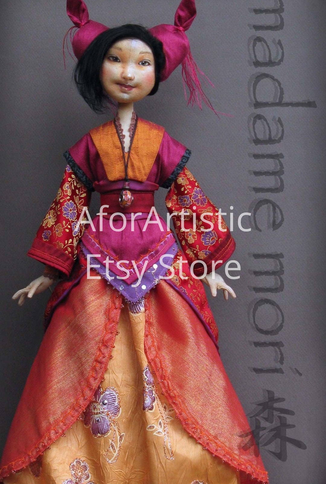 E-class - Madame Mori by Angela Jarecki, ODACA Artist - Etsy