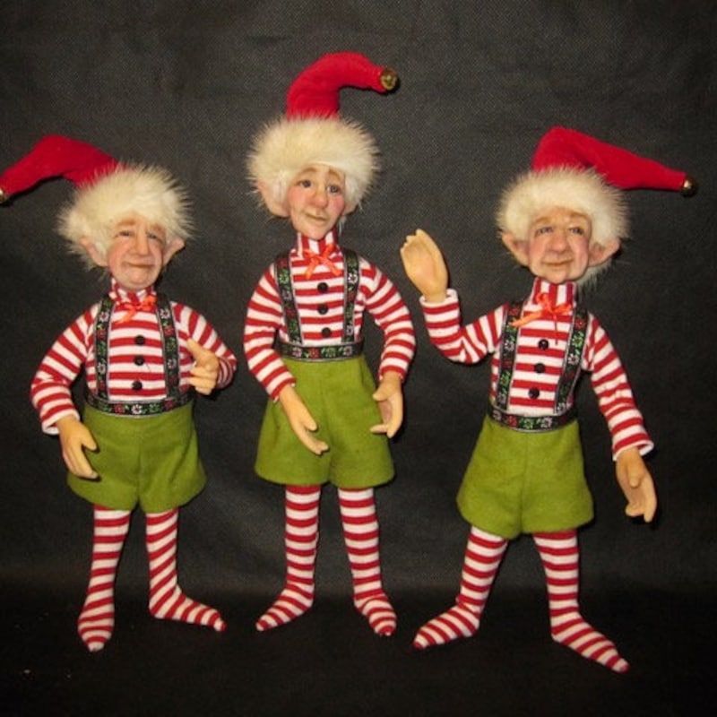 Polymer Clay Elf - Etsy