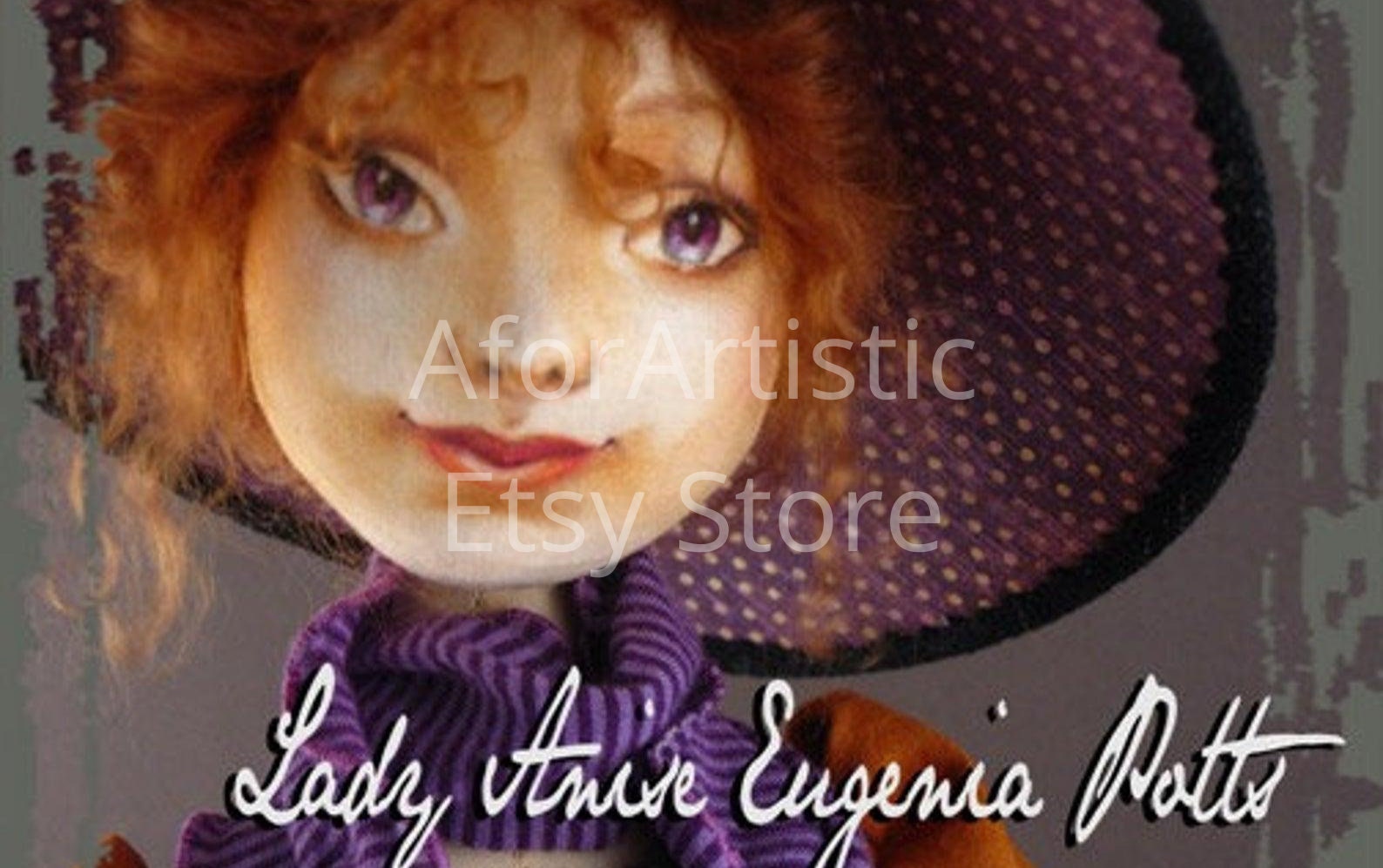 E-class - Lady Anise Eugenia Potts by Angela Jarecki, ODACA Artist - Etsy