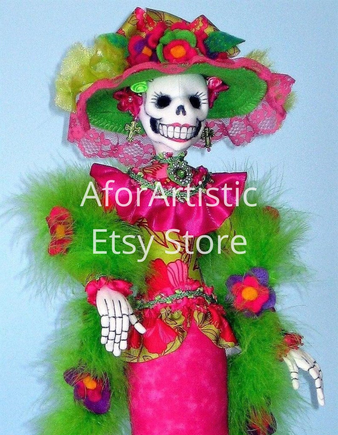 E-pattern - La Catrina (day of the Dead) by Arley Berryhill - Etsy