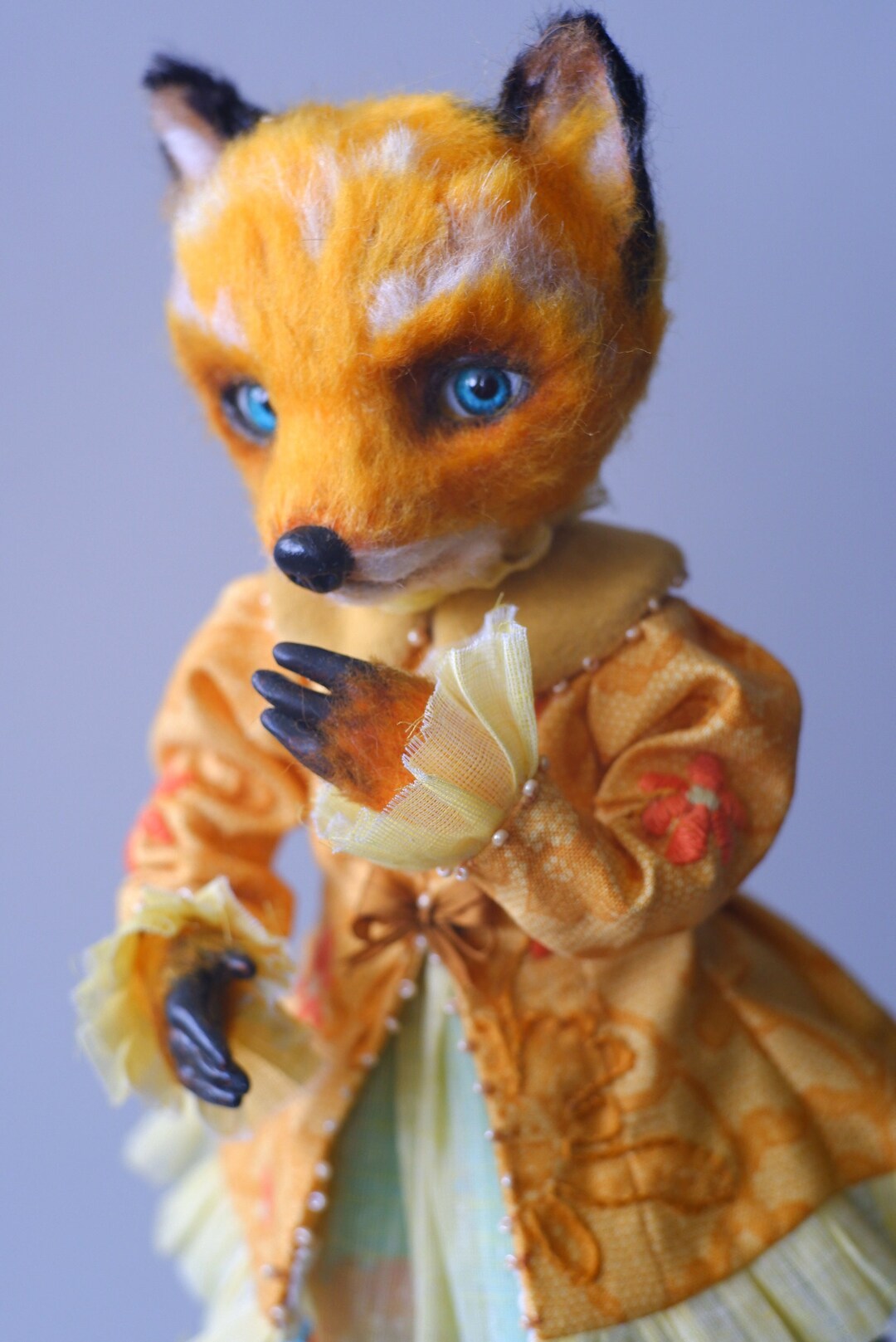 E-class Charming Ms Fox by Elena Loukianova - Etsy
