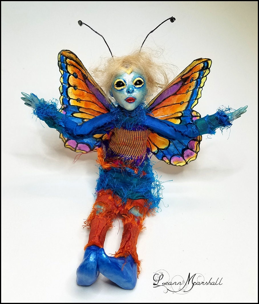 E-class - How to Make Your Own Bug Fairy by Leann Marshall, Polymer ...