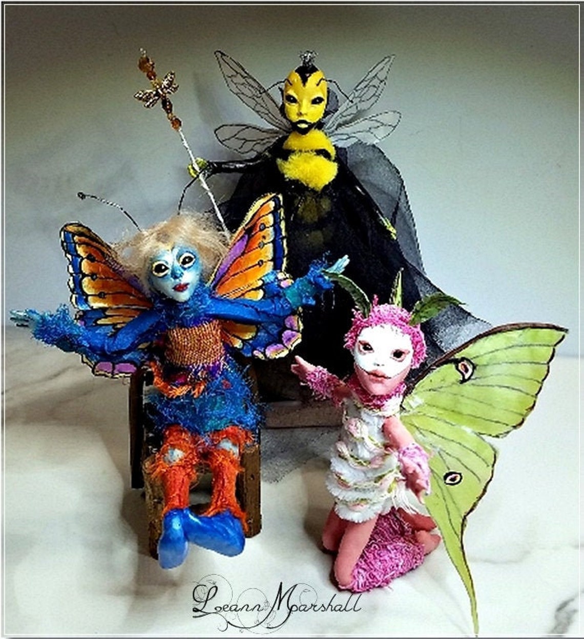 E-class How to Make Your Own Bug Fairy by Leann Marshall, Polymer Clay ...