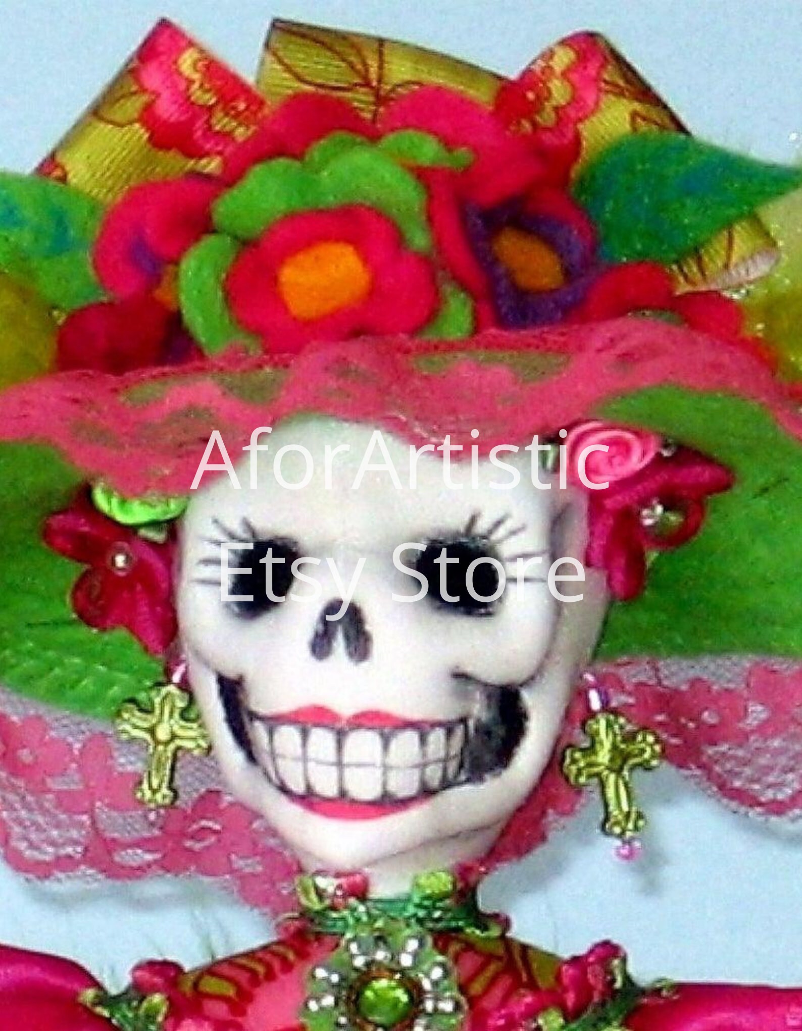 E-pattern La Catrina day of the Dead by Arley Berryhill - Etsy