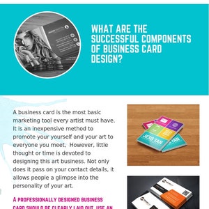 Create A Better Connection Promoting Your Art ~ E-book (instant ...