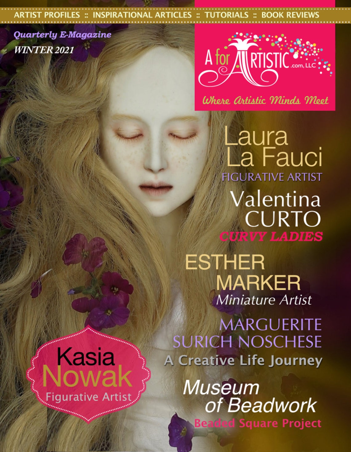 E-magazine - 2021 Winter Issue Aforartistic Quarterly "special Art ...
